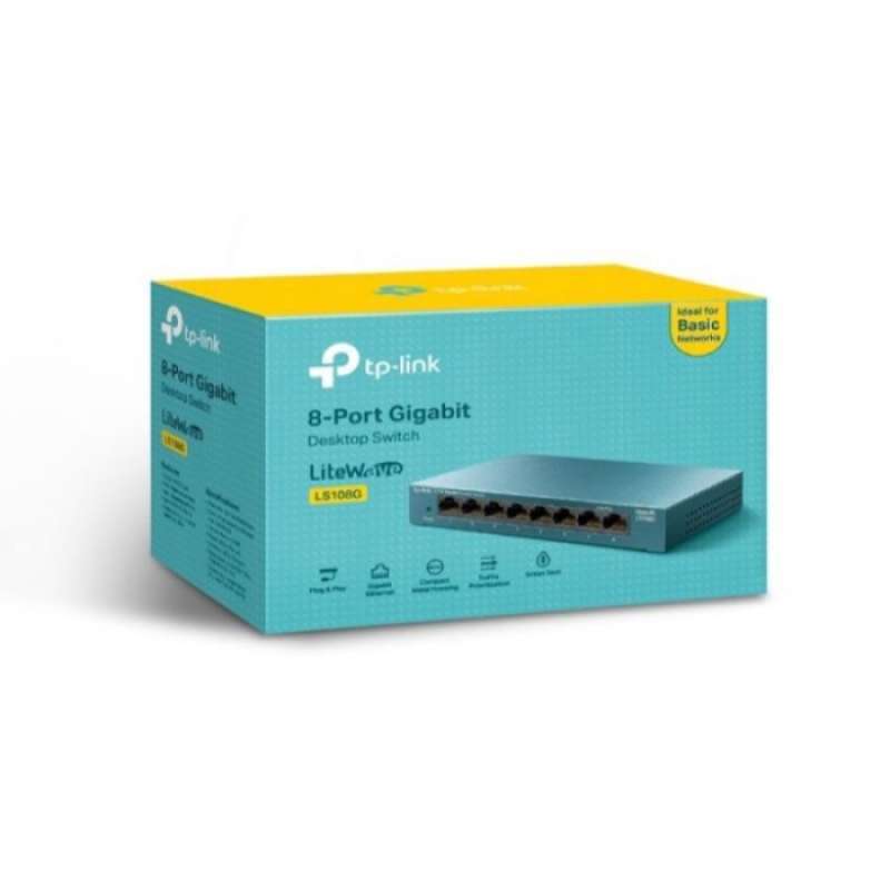 Promo Ls108g Rj45 Ports 8 Port Gigabit E2 Diskon 23% Di Seller ...