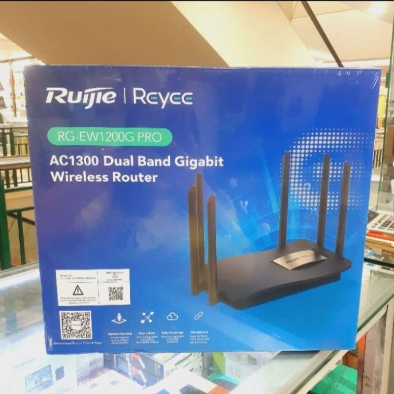 Promo Router Wireless Rujie Rg-ew1200g Pro Ac1300 Dual Band Gigabit ...