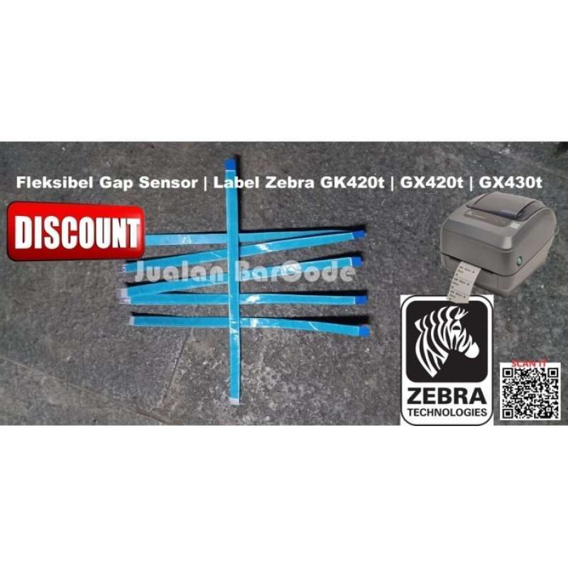 Promo Printer Zebra Gk420t | Gx420t | Gx430t Fleksibel Sensor Gap ...