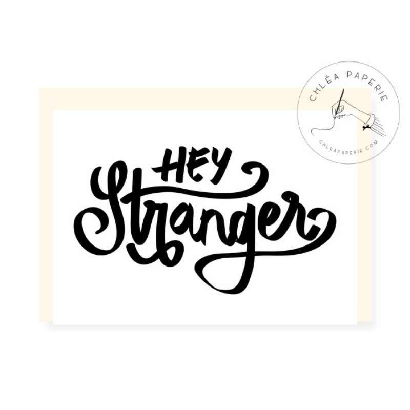 Promo Greeting Card / Love / Hey Stranger / Kartu Ucapan Diskon 23% Di ...