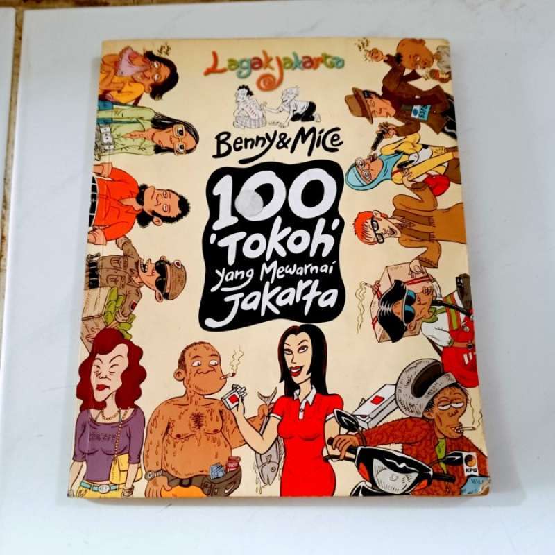 Jual Kartun Benny & Mice 100 Tokoh Yang Mewarnai Jakarta Di Seller ...