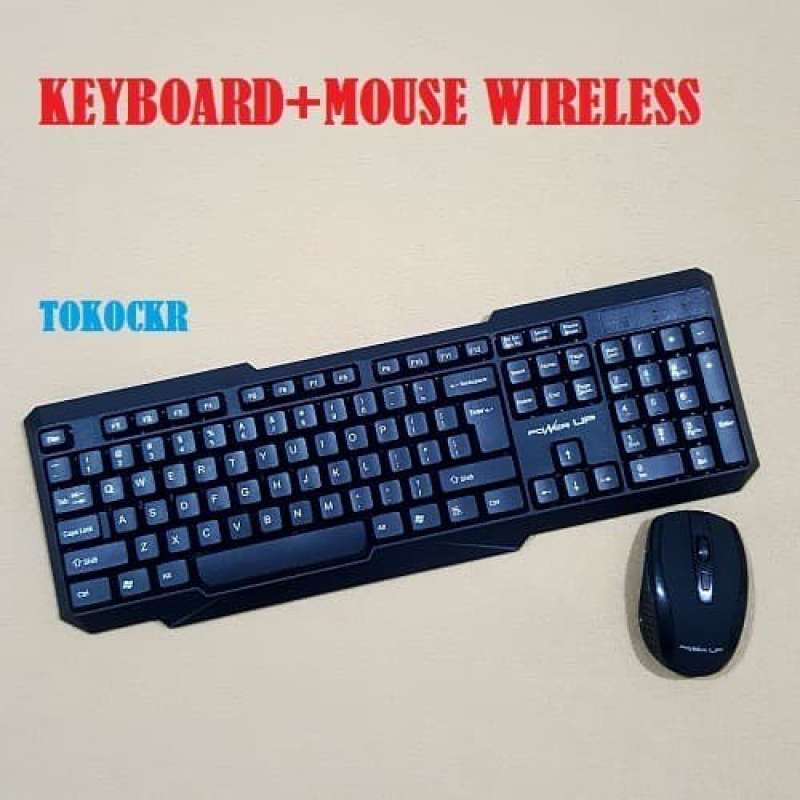 Promo 100% Produk Ori Keyboard Dan Mouse Wireless Power Up Croma Air ...