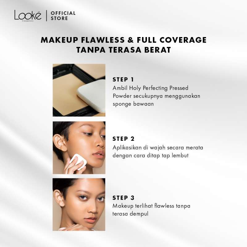 Promo Bedak Padat Tahan Keringat / Bedak Tahan Lama Dan Glowing / Bedak Padat Yang Bikin Glowing ...