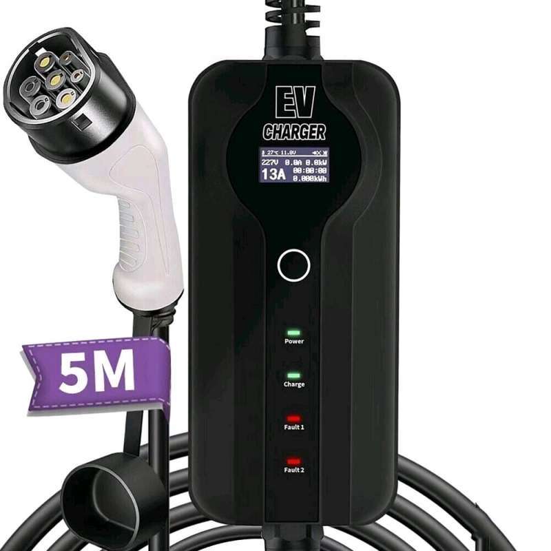 Jual Dreamb Y015 Charger Mobil Listrik Ev 16a 11kw Male 5 Pin To Type 2 ...