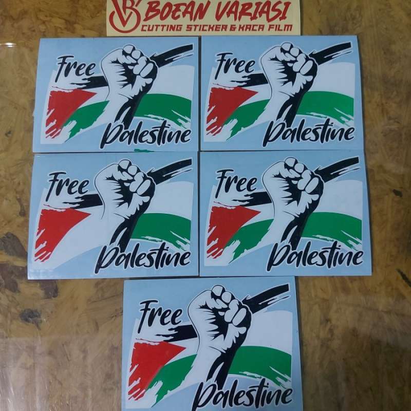 Jual Cutting Sticker Bendera Palestina Sticker Palestine Motor Mobil Di ...