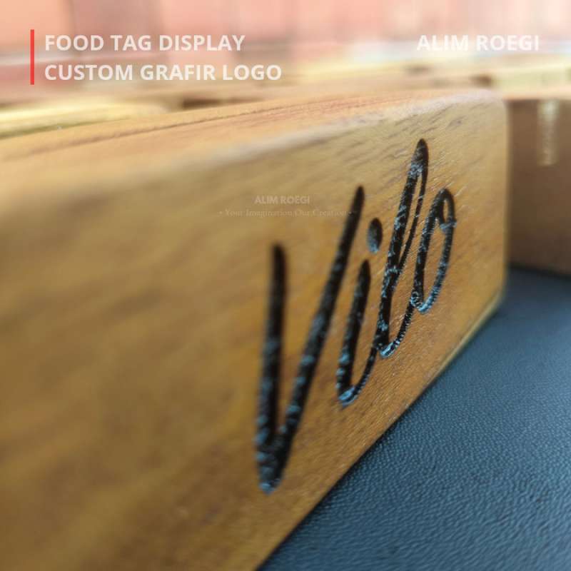 Jual Food Tag, Tatakan Menu Kayu, Stand Kayu, Tempat Menu, Tent Card Di ...