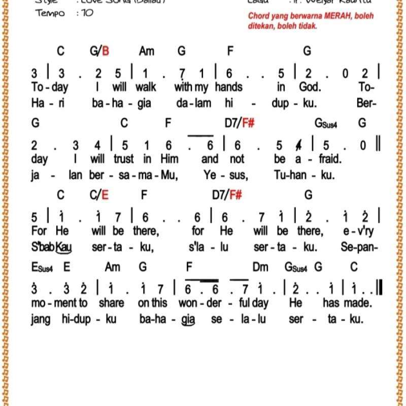 Jual E Book Lagu Rohani Chord & Not Angka + Bonus 400an Partitur Satb ...