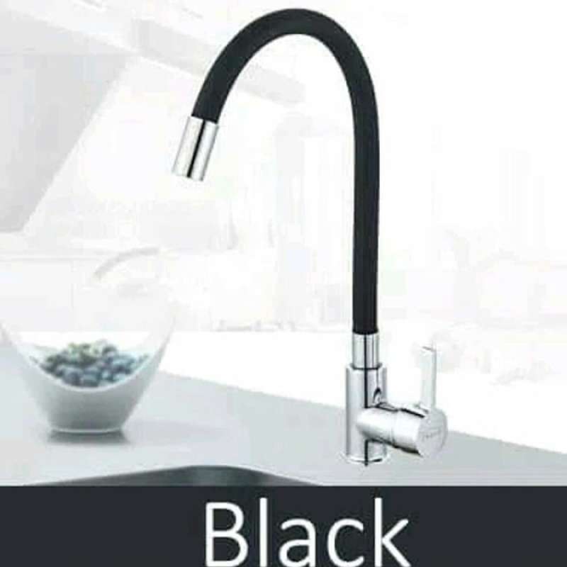 Promo Kran Bak Cuci Piring Flexible Warna Giovanni-5966c(hitam) Diskon ...