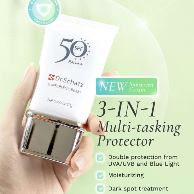 Promo Dr Schatz Sun Screen Cream Spf 50+++ Diskon 33% Di Seller Amor ...