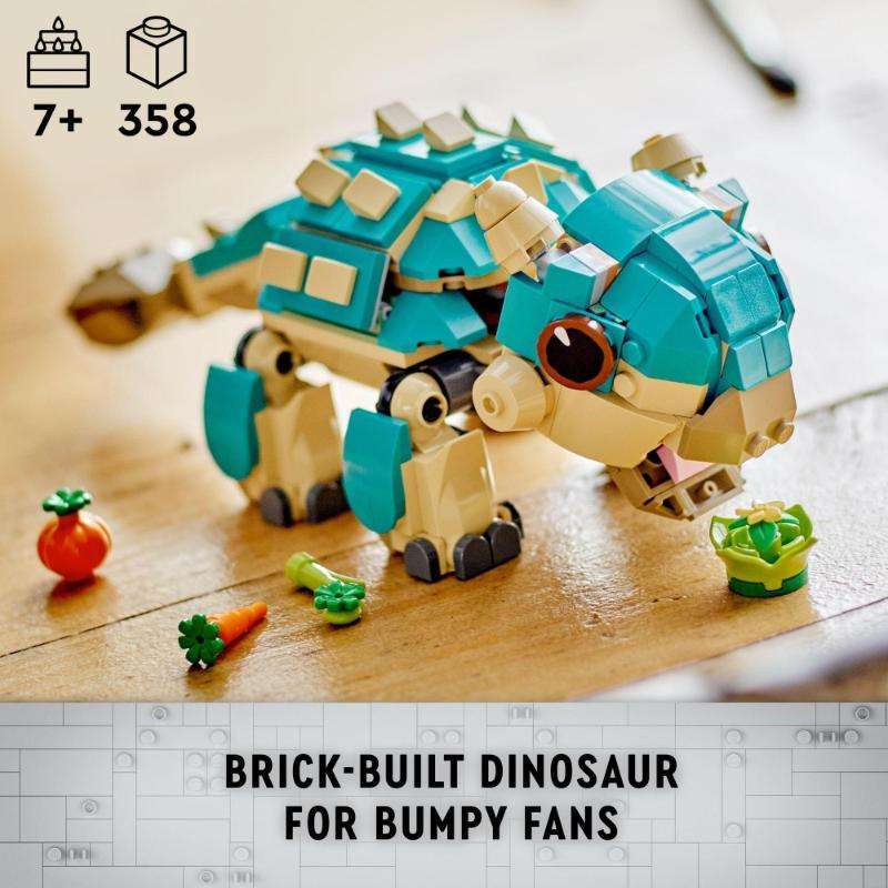 Jual Lego Jurassic World 76962 Baby Bumpy: Ankylosaurus (358 Pieces ...