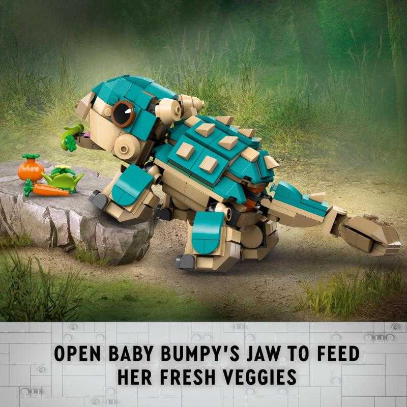 Jual Lego Jurassic World 76962 Baby Bumpy: Ankylosaurus (358 Pieces ...