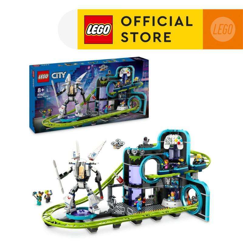 Jual Lego City 60421 Robot World Roller-coaster Park (986 Pieces ...