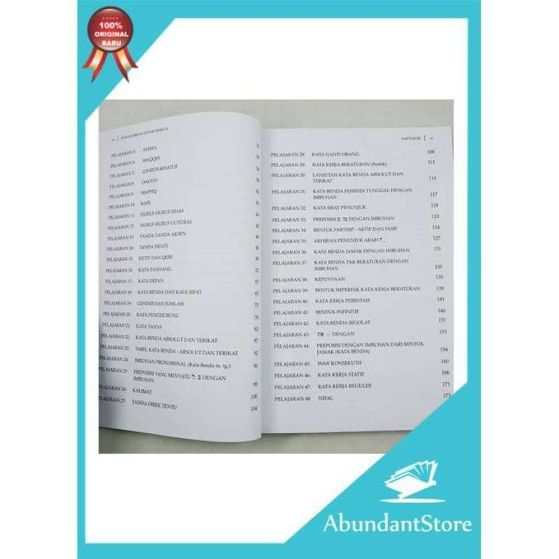 Jual Buku Bahasa Ibrani Untuk Pemula - Agustinus Setiawidi Elias P ...