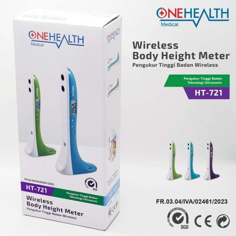 Jual Onehealth Electronic Heightmeter Ht721 / Alat Ukur Tinggi Badan Digital Di Seller Onehealth ...