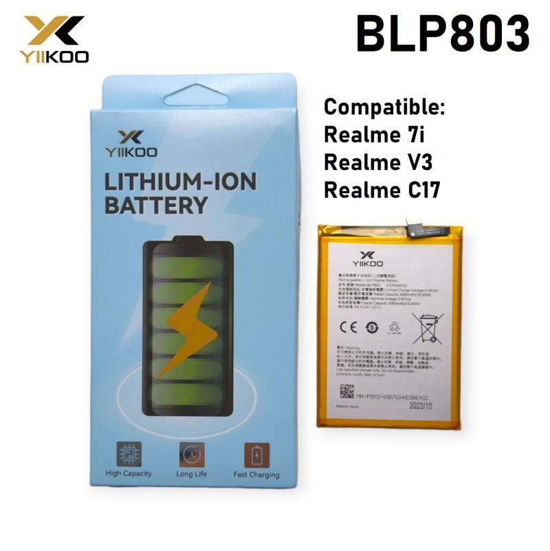 Daftar Harga Baterai Realme7 C17 Blp803 🔥 Original & Spesifikasi ...