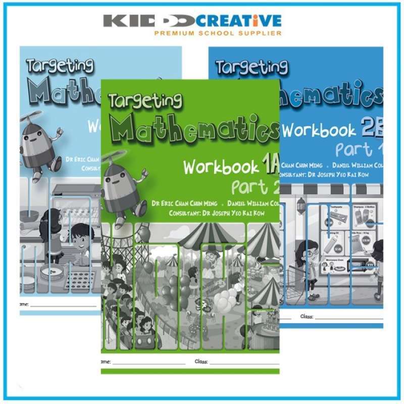 Jual Targeting Mathematics Workbook 1 - 6 A/b Di Seller Rumix ...