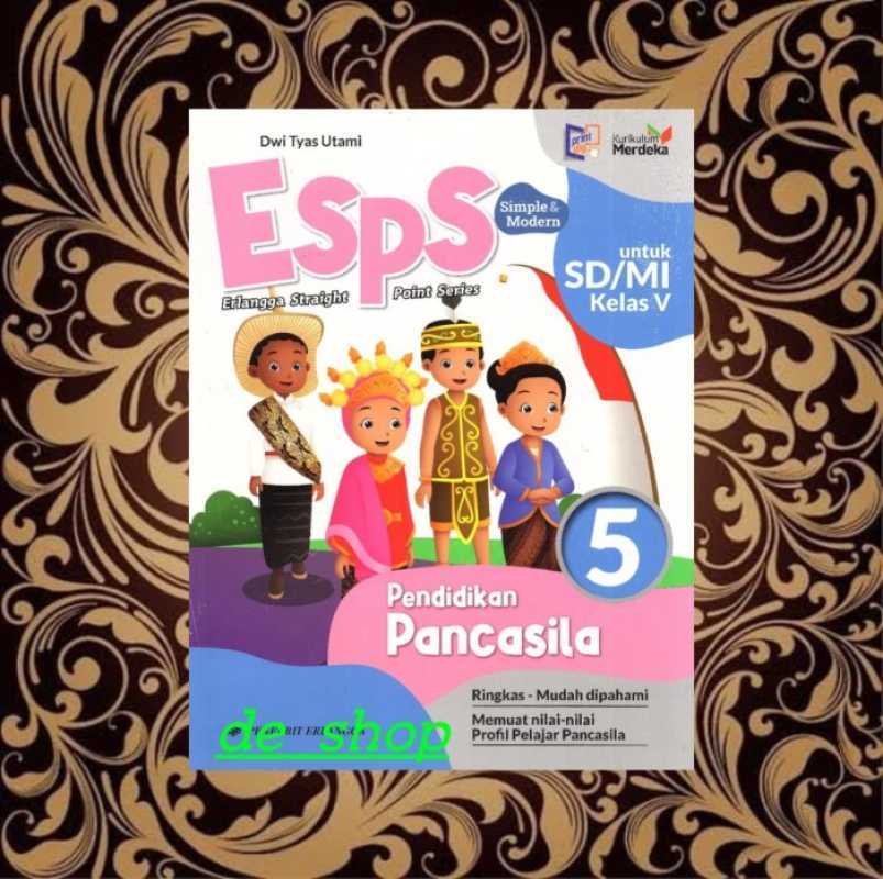 Jual Buku Kumer Esps Pendidikan Pancasila Kelas 5 Sd Erlangga Di Seller Noelle - Cengkareng ...