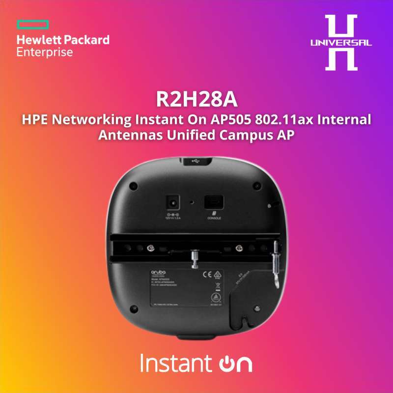 Jual Hpe Networking Instant On Ap505 R2h28a 802.11ax Internal Antennas ...