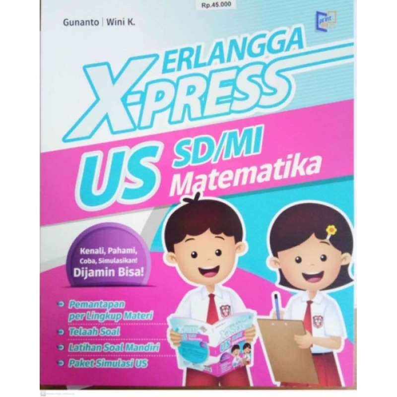 Jual Erlangga X-press Us Sd/mi Matematika Di Seller Noelle - Cengkareng ...