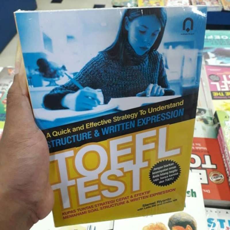 Jual Buku Structure & Written Expression Toefl Test - Slamet Riyanto Di ...