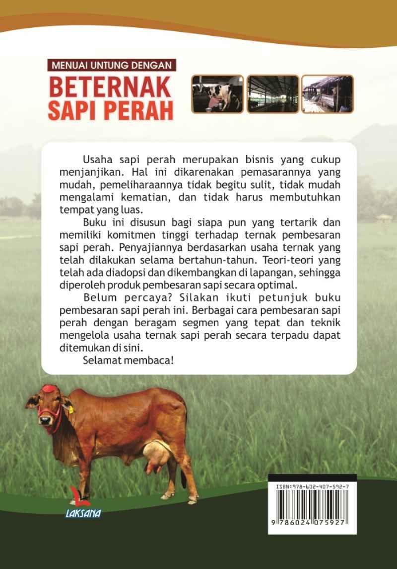 Jual Menuai Untung Dengan Beternak Sapi Perah - Laksana Di Seller ...