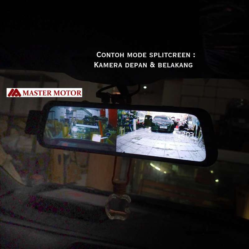 Jual Dashcam Skeleton Skt Dv 600r Hd 9.66 Inch 1080p Dual Kamera Depan ...