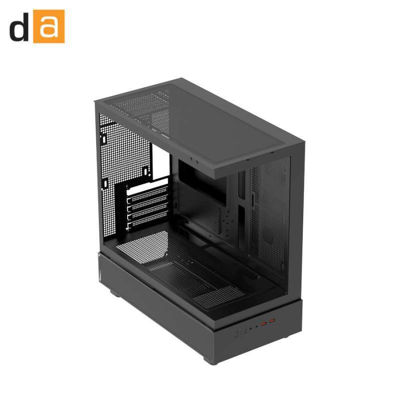 Jual Digital Alliance N30x Casing Komputer Gaming M-atx Tempered Glass ...