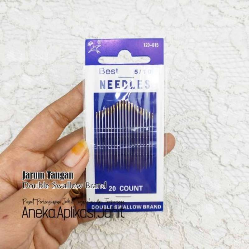 Jual Jarum Tangan Bagus / Tajam Double Swallow - 120-011 Di Seller ...