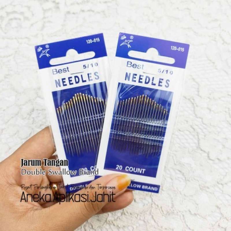 Jual Jarum Tangan Bagus / Tajam Double Swallow - 120-011 Di Seller ...