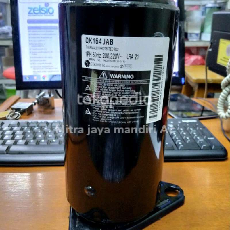 Promo Kompresor (1 Pk)model Qk164 Jab Freon R22 Diskon 7% Di Seller ...