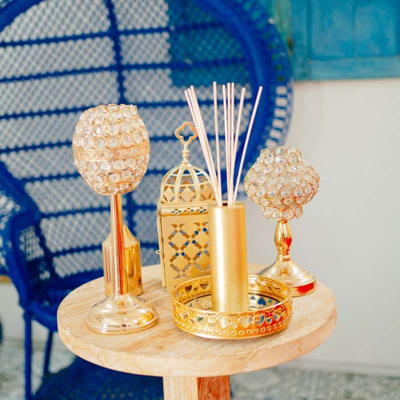 Jual Plumeria Scent Gold Essential Oil Reed Diffuser (pengharum Ruangan ...