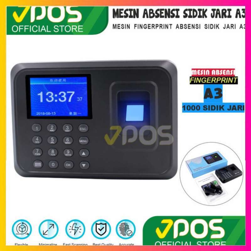 Jual Mesin Absen Absensi Sidik Jari Fingerprint Attendance Efinger Di ...