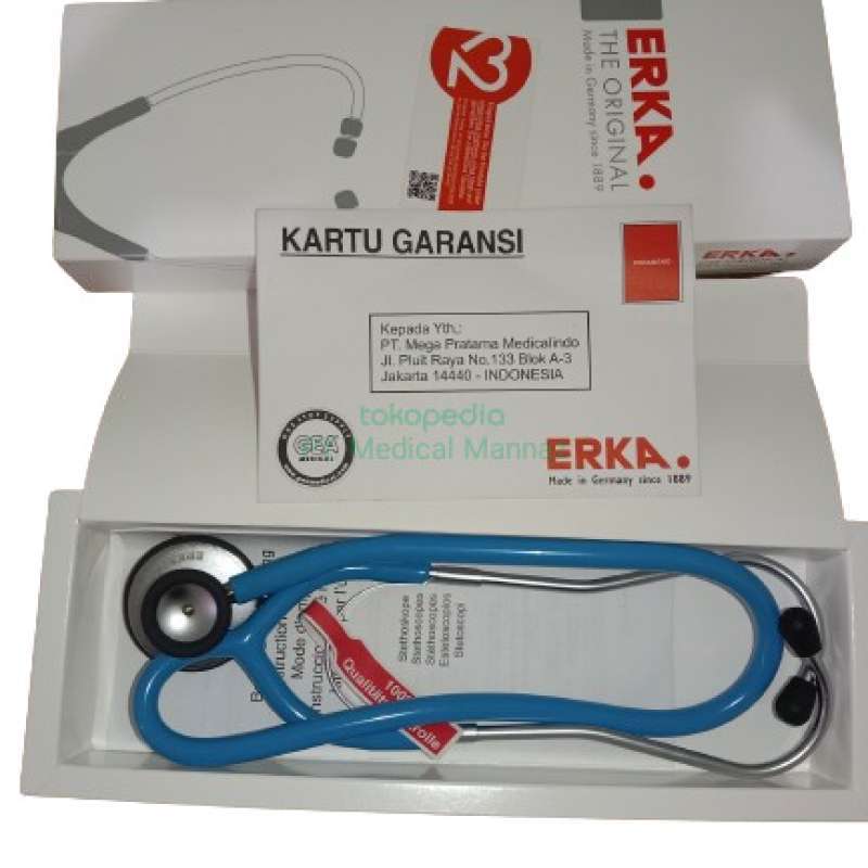 Jual Stetoskop Erka Deluxe / Stethoscope Deluxe Erkaphone Di Seller ...