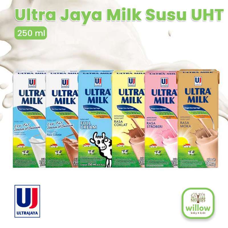 Jual Susu Uht Instan - Ultra Jaja Milk Susu Uht 250ml - Cokelat Di ...