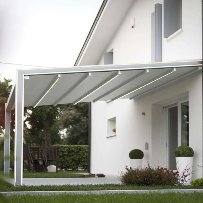 Jual Custom Outdoor Waterproof Folding Electric Canopy 6m Retractable ...