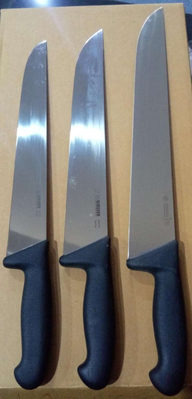 Jual Butcher Knife 30cm Narrow Shape, Plc Hdle, Giesser Di Seller Shin ...