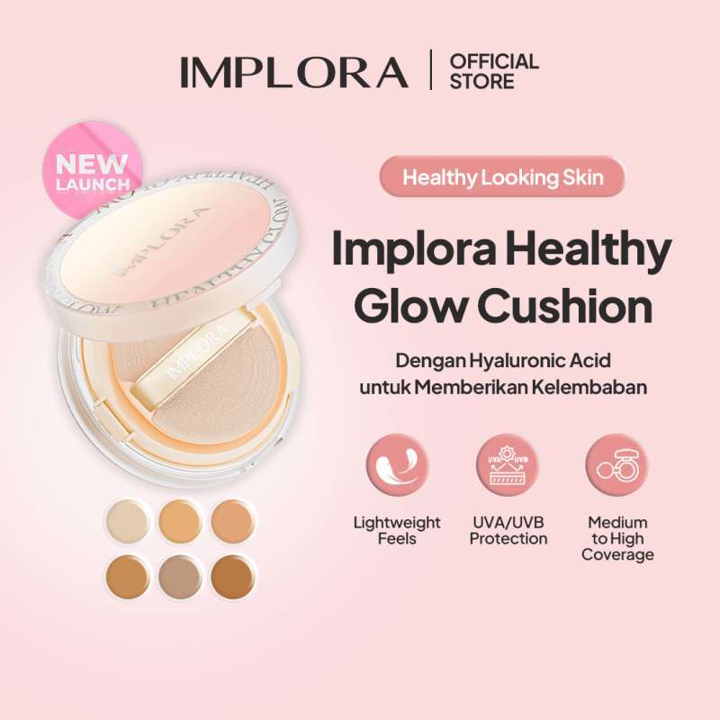 Promo Implora Healthy Glow Cushion Diskon 4% Di Seller Implora Cosmetic ...