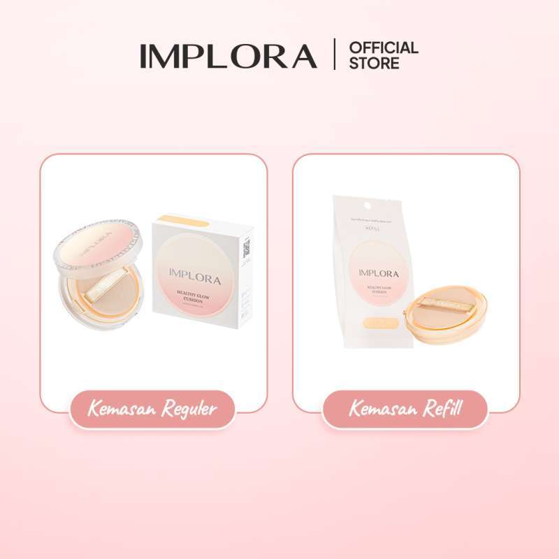 Promo Implora Healthy Glow Cushion Diskon 4% Di Seller Implora Cosmetic ...