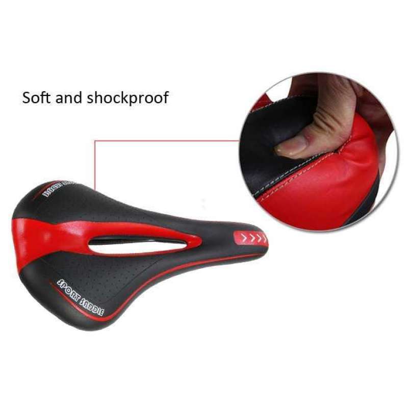 Promo Sadel Sepeda Hollow Aerodynamic Bike Sport Mtb Saddle 1021 Lampu ...