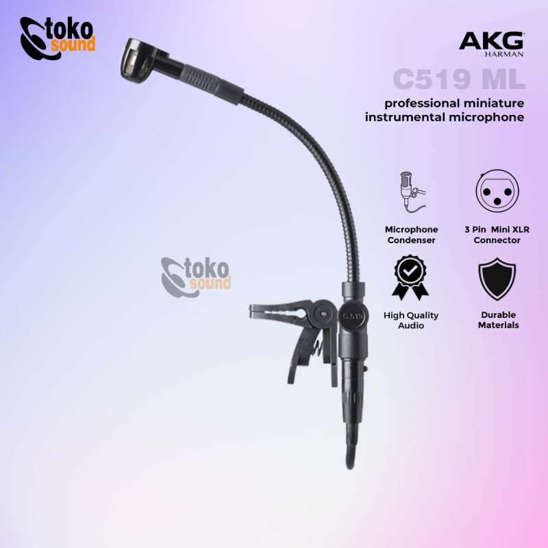 Jual Akg C519ml C 519 Ml - Clip On Condenser Instrument Microphone Di ...