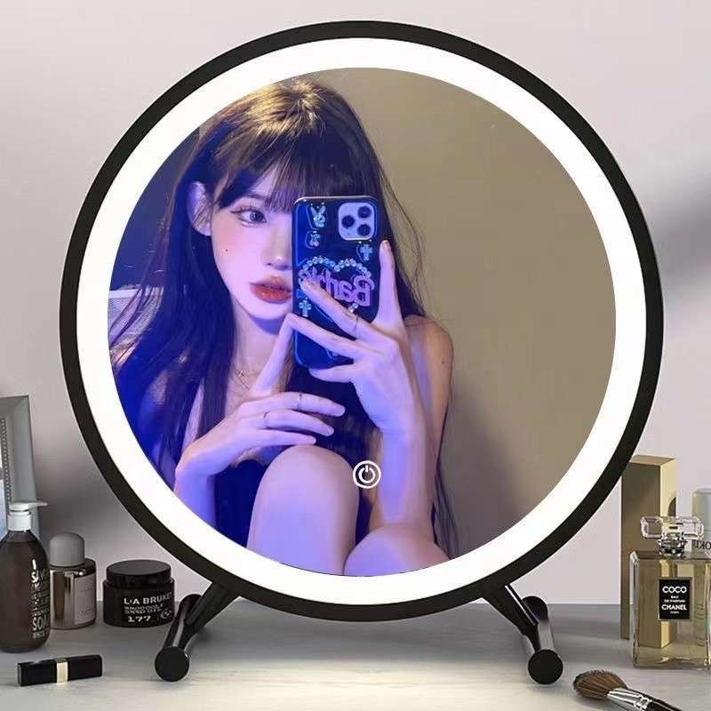 Promo （kaca Kamar Mandi）40cm Cermin Rias Led Brnt Diskon 48% Di Seller ...