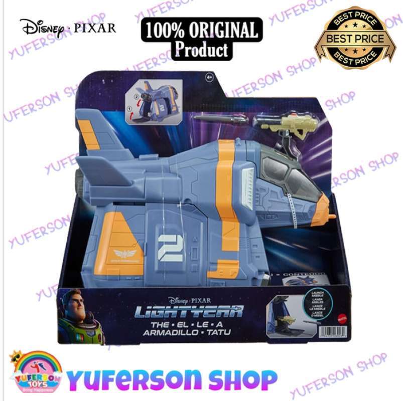 Promo Disney Pixar Lightyear Armadillo Spacecraft Vehicle Diskon 50% Di ...