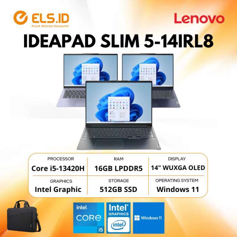 Promo Lenovo Ideapad Slim 5-14irl8 Intel I5-13420h 16gb Ssd 512gb 14 ...