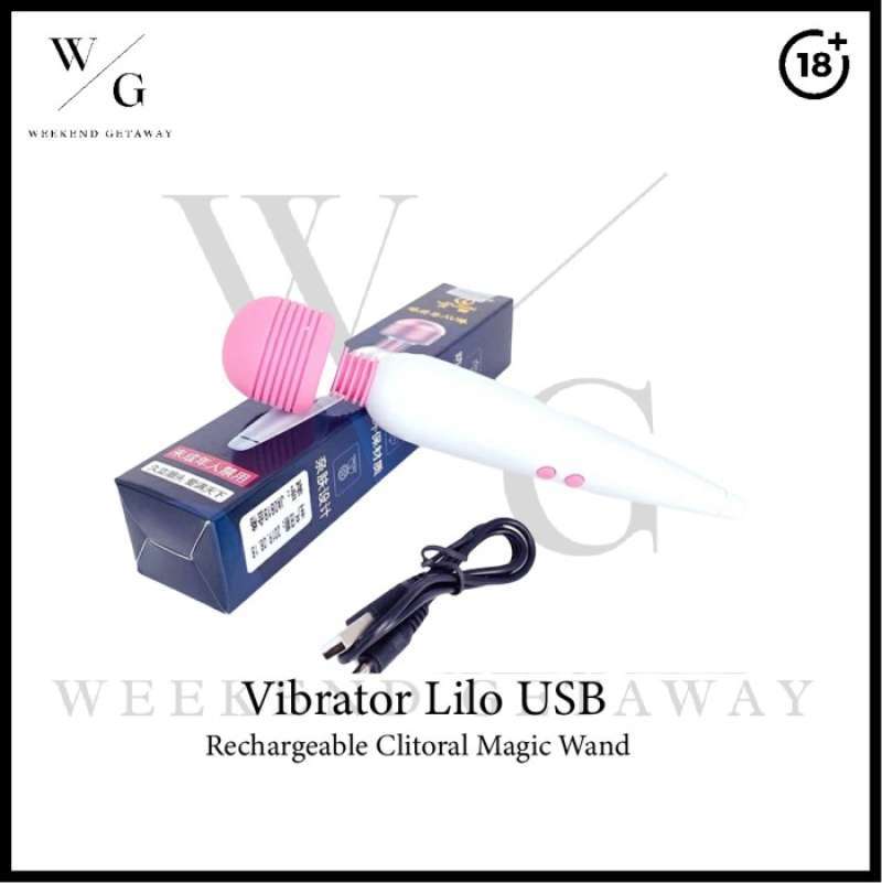 Promo Vibrator Lilo Magic Wand / Alat Bantu Seksual Getar Recharge Usb Awet Diskon 50% Di Seller ...