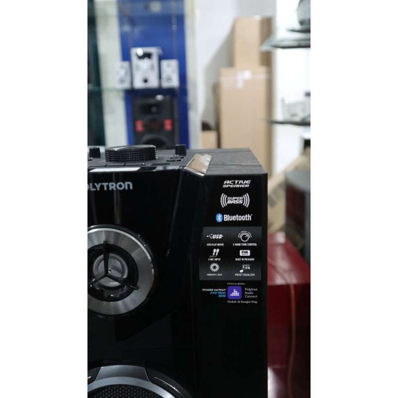 Jual Seri Terbaru Polytron Active Speaker Pas 8ff22 Aktif 8 Inch ...