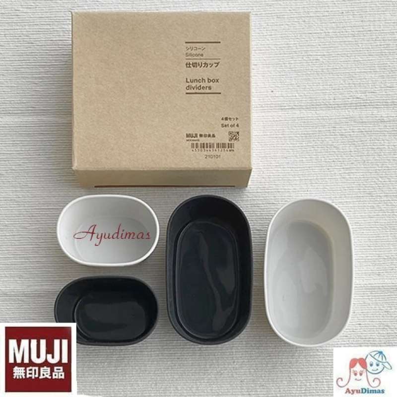 Jual Muji Silicone Lunch Box Dividers / Divider Cup - Partisi Bento Di ...