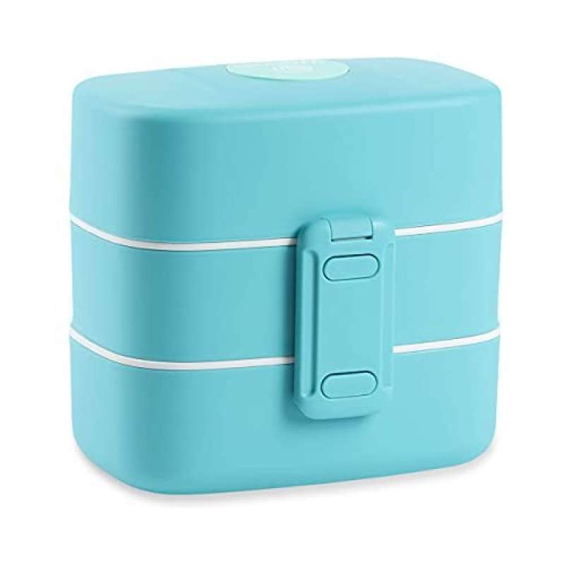 Jual Leak-proof, Bpa-free Stacking Bento Box Lunch Box W/ 4 Microwave ...