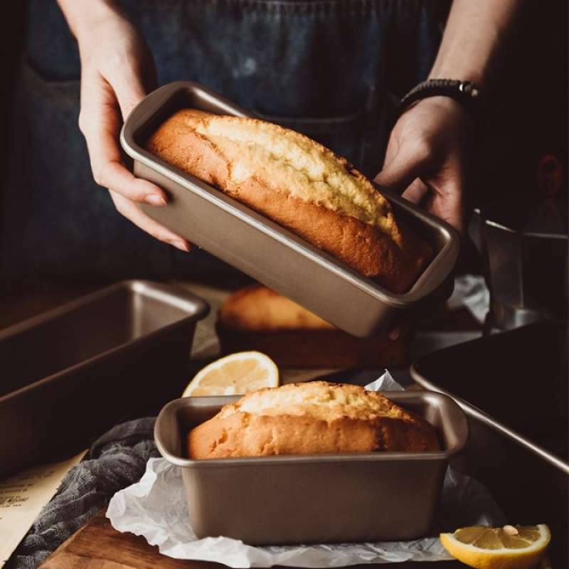 Jual Lisse Loaf Pan Premium Gold Loyang Roti / Kue Tebal Dan Anti ...