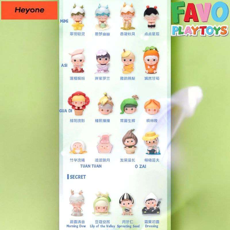 Promo Heyone Mini Series 3 - Secret Garden Beans Blind Box Figure ...