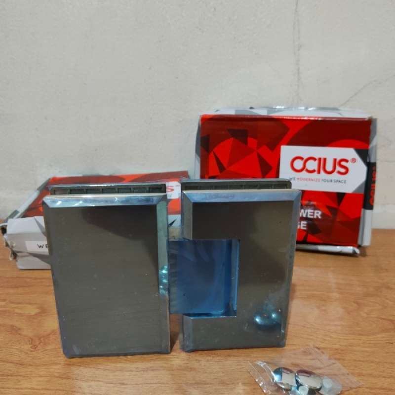 Promo Engsel Shower, Shower Hinges Merk Ocius Kaca Ke Kaca 180 Derajat ...